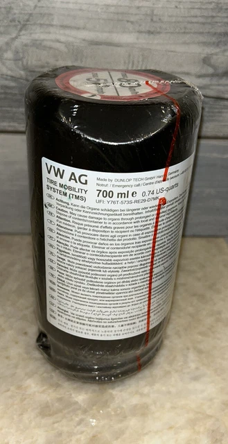 NEW DUNLOP VW AG TMS Tyre Mobility System Sealant 700ML Exp. 02/26 ...