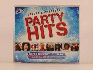 VARIOUS ARTISTS LATEST & GREATEST PARTY HITS (3XCD) (Z41) 20+ Track CD ...