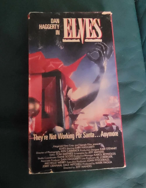 ELVES VHS RARE 1989 AIP Horror HTF Dan Haggerty OOP £30.02 - PicClick UK