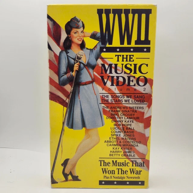 WORLD WAR 2 II WWII The Music Video Volume 2 VHS 1991 Congress £4.46 ...