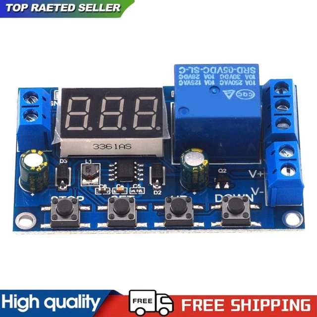 ONE RELAY MODULE Undervoltage/Overvoltage Protection LED Digital ...