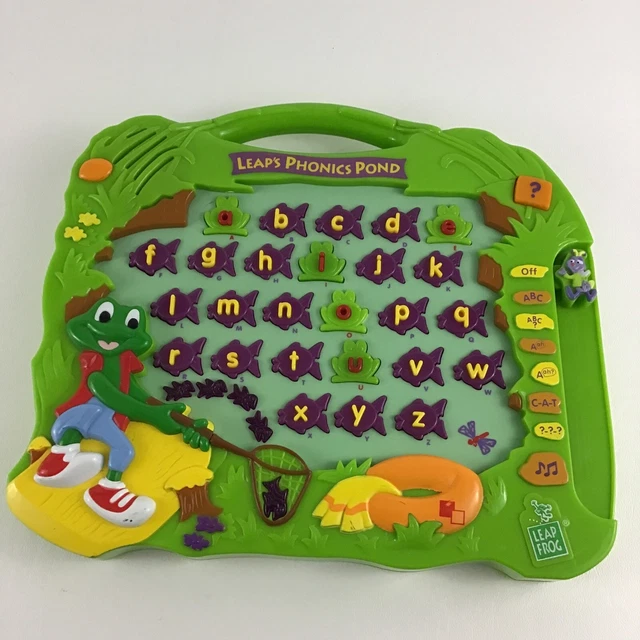 LEAP FROG LEAP'S Phonics Pond Electronic Learning Alphabet Sound FX ...