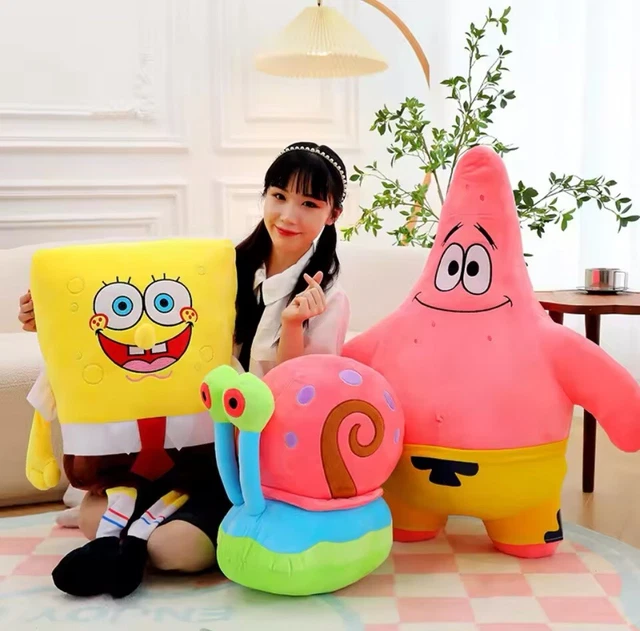 NICKELODEON SPONGEBOB,PATRICK,GARRYTHESNAIL 30CM Stuffed Plush Toys £14 ...