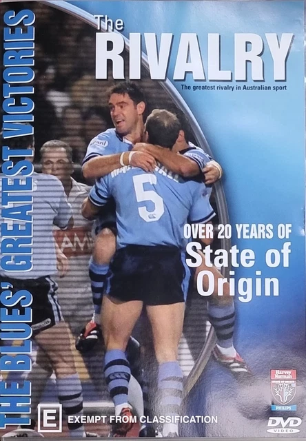 RIVALRY - NSW State Of Origin 1980-2003 vs QLD DVD (Region 4, 2003 ...