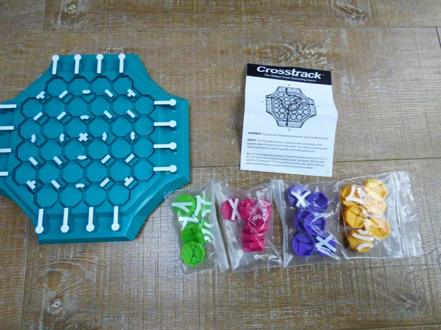 VINTAGE CROSSTRACK THE Unique Track Switching Board Strategy Game ...