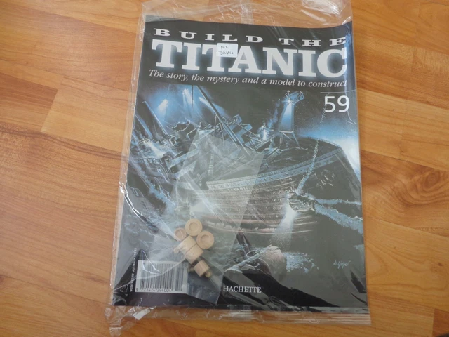 1/250 HACHETTE BUILD The Titanic Model Ship Issue 59 Inc Part Pictured ...