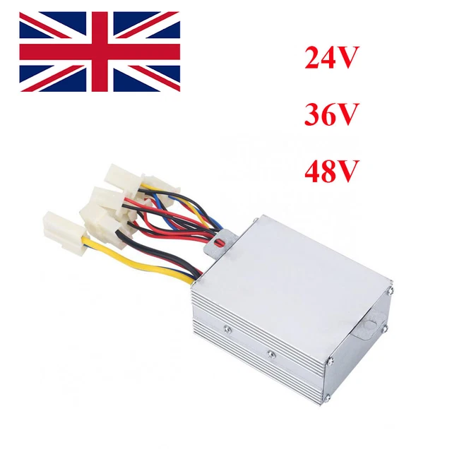 24V/36V/48V 500/800W DC Scooter Electric Bike Motor Brushed Controller ...
