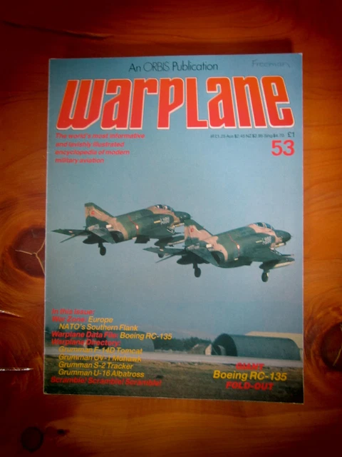 MAGAZINE WARPLANE 1986 Volume 5 Issue 53 Great ** Must See EUR 1,81 ...