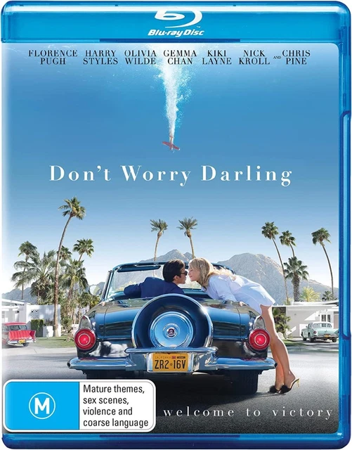 DON'T WORRY DARLING Blu-ray | Florence Pugh, Harry Styles | Region Free ...