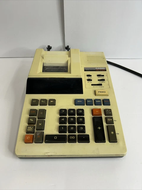 Vintage Casio Printing Calculator FOR SALE! - PicClick UK