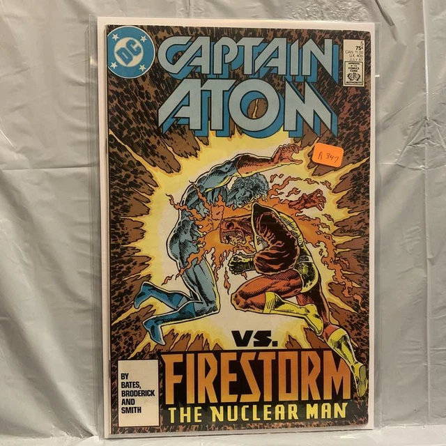 #5 CAPTAIN ATOM vs Firestorm The Nuclear Man DC Comics AR 7755 $4.50 ...