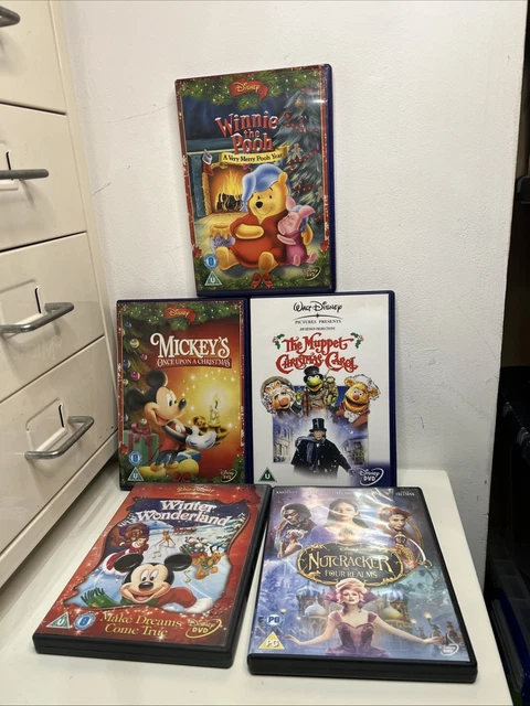 DISNEY CHRISTMAS DVD Bundle Mickey Pooh Nutcracker Muppet £15.99 ...