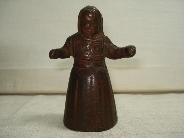 ANCIENNE CLOCHETTE DE Service en Bronze EUR 75,00 - PicClick FR