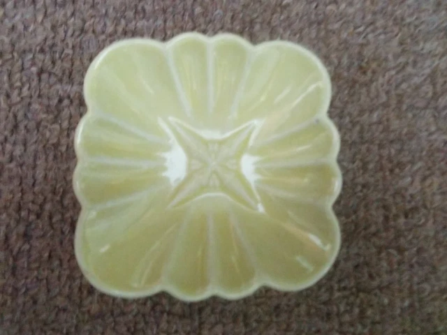 RARE WADE PORCELAIN LEMON YELLOW PIN DISH c1950s 2 3/4" (7cm) ENGLAND £ ...