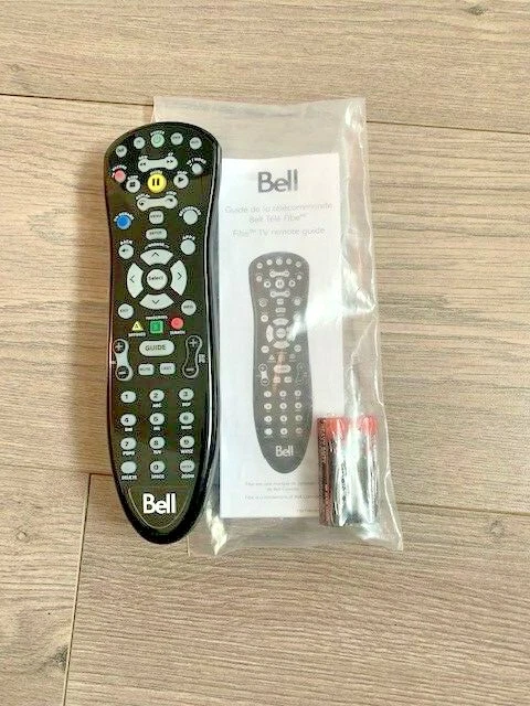 BELL TV FIBE MXv4 IR TV Box Remote Control Brand New With Manual $64.90 ...