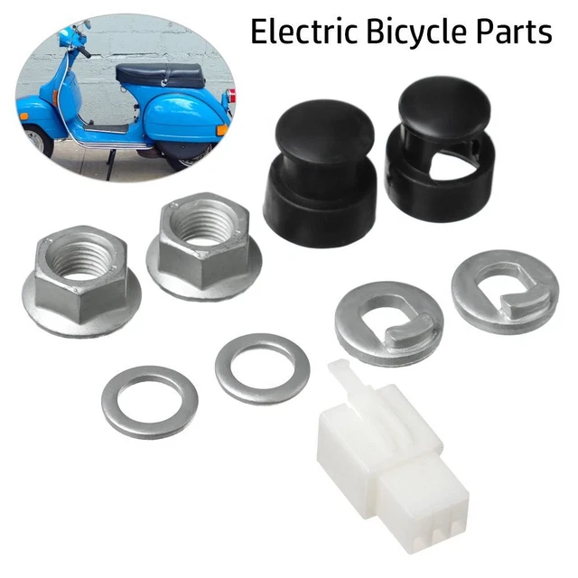 MOTOR NUT MOTOR Axle M12/M14 Lock Nut EBIKES E-bike Hub Lock Washer ...