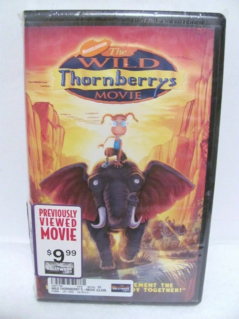 VHS THE WILD Thornberrys Movie (VHS, 2003, Black Clamshell) £12.05 ...