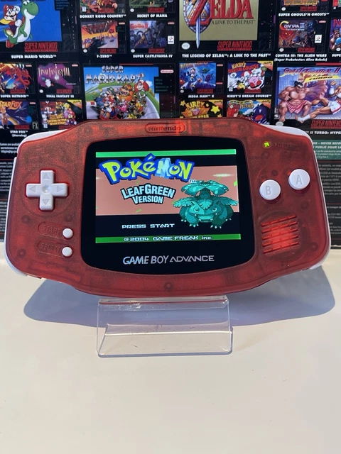 NINTENDO GAMEBOY ADVANCE GBA With Backlit Hispeedido IPS V5 Screen ...