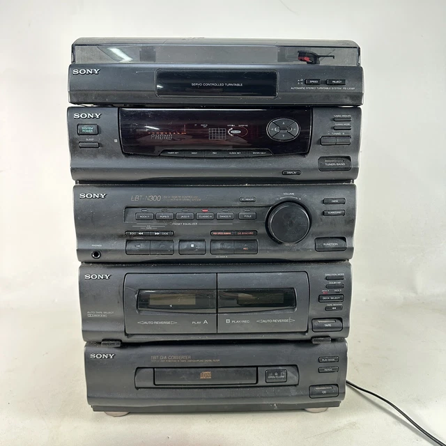 SONY LBT-N300 HIFI Stereo System With Turntable Fully Tested £69.99 ...