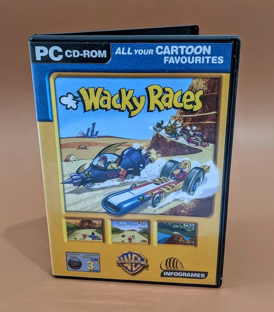 PC CD-ROM WACKY Races Starring Dastardly and Muttley PC Windows PAL £4. ...