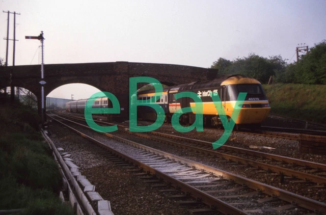 35MM RAILWAY SLIDE of Class 43 HST 43070 @ Wellingborough Copyright to ...