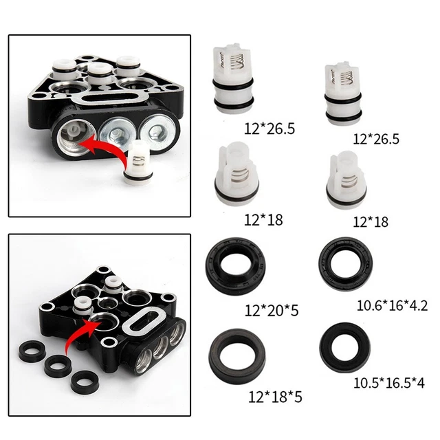 EFFECTIVE SEAL OIL Check Valves Pump Washer Repair Kit for Household ...
