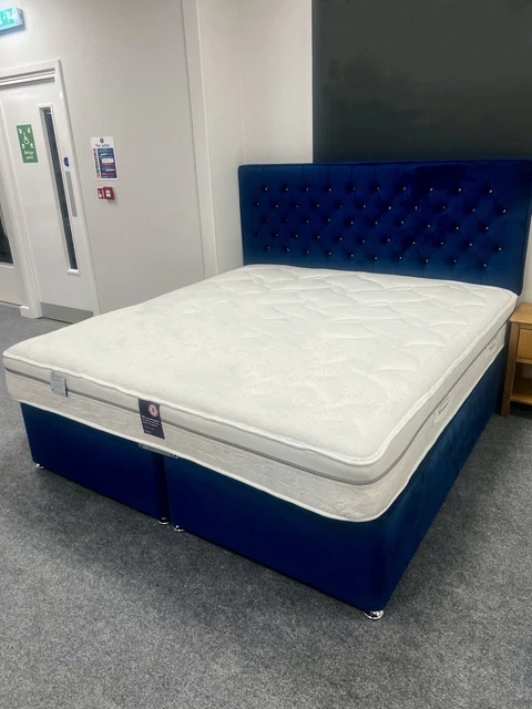 DREAMS SUPER KING Divan Bed Base, Headboard And Mattress. Paddington ...