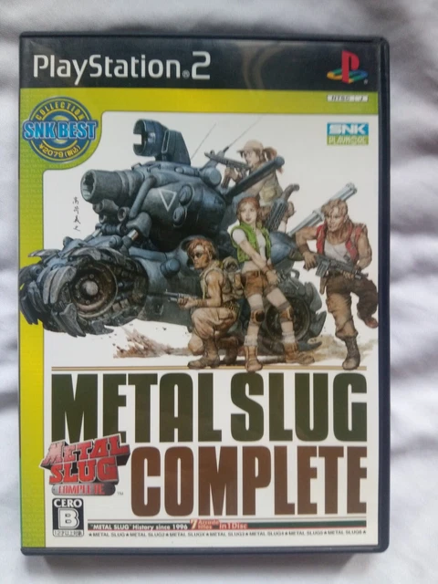 METAL SLUG COMPLETE - PS2 - NTSC-J Version - Game, box, manual $55.00 ...