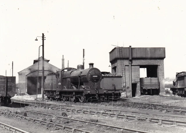 1 BLACK & WHITE 7x5 BR STEAM RAILWAY PRINT PHOTOGRAPH.1960`s £1.10 ...