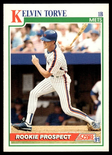 1991 SCORE ROOKIE Prospect #754 Kelvin Torve Mets de New York EUR 1,91 ...