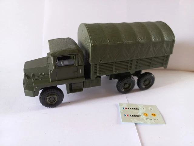 SOLIDO 1/50, CAMION Berliet Transport GBC KT armée Française actuelle ...