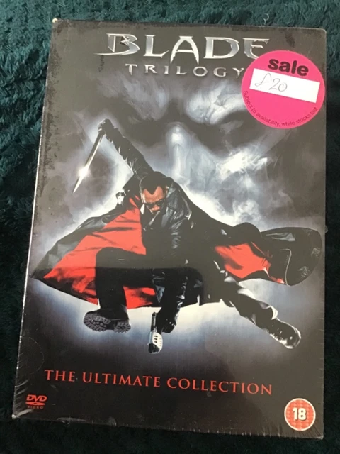 BLADE TRILOGY: THE Ultimate Collection (DVD, 2005) region2.Wesley ...