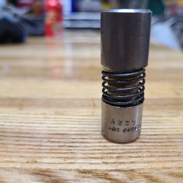 VINTAGE PROTO LOS Angeles Spring Loaded Slotted Bit Socket Chevy Oil ...