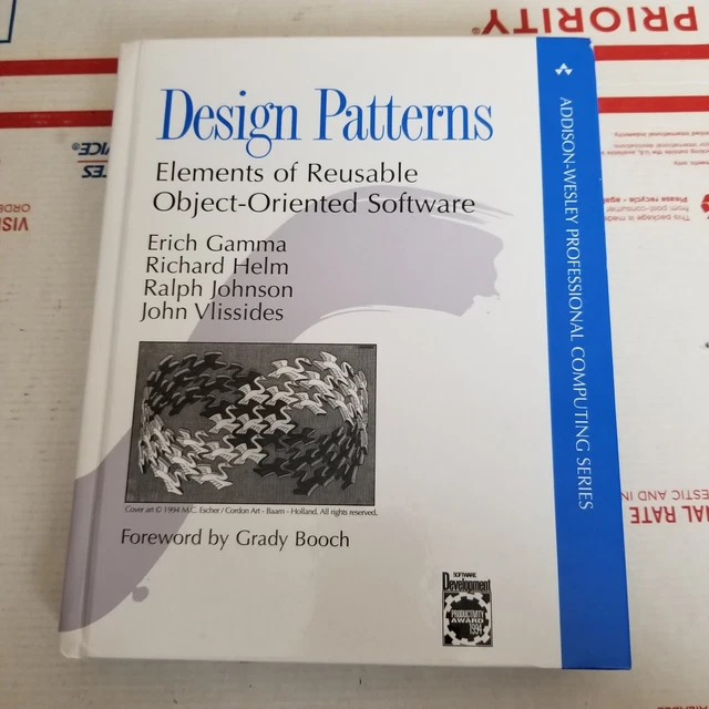 DESIGN PATTERNS: ELEMENTS of Reusable Object-Oriented Software $17.99 ...