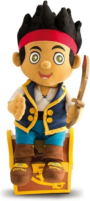 DISNEY JUNIOR JAKE and the Never Land Pirates Soft Toy Story Teller ...