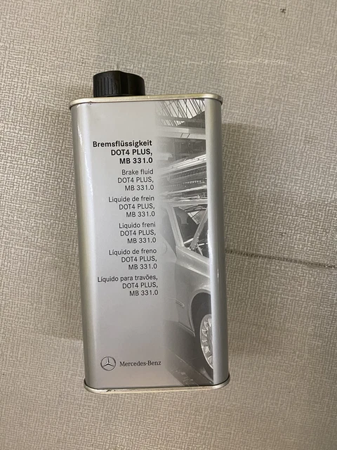 GENUINE MERCEDES BRAKE Fluid Dot4 Plus Mb33.1.0 A000989560511 £10.00 ...
