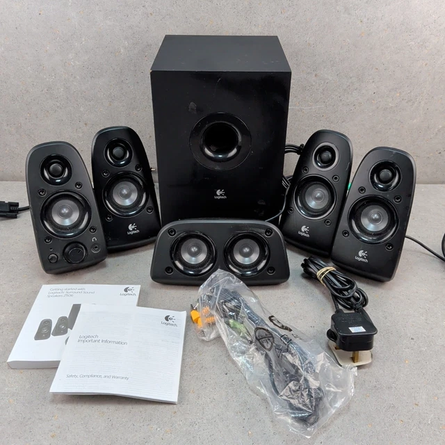 LOGITECH Z506 5.1 Surround Sound Multimedia Speaker System Tested ...