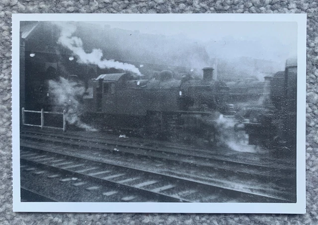LMS STEAM TRAIN, Tank Engine 41200 At Bangor Shed - New Postcard £1.50 ...