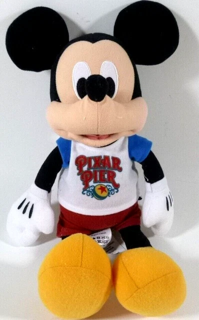 DISNEY CA ADVENTURE-MICKEY Mouse Pixar Pier Collectible Plush-Stuffed ...