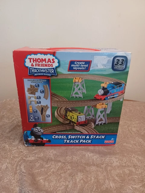 THOMAS AND FRIENDS Trackmaster Cross Switch Stack Track Pack 33 Railway ...