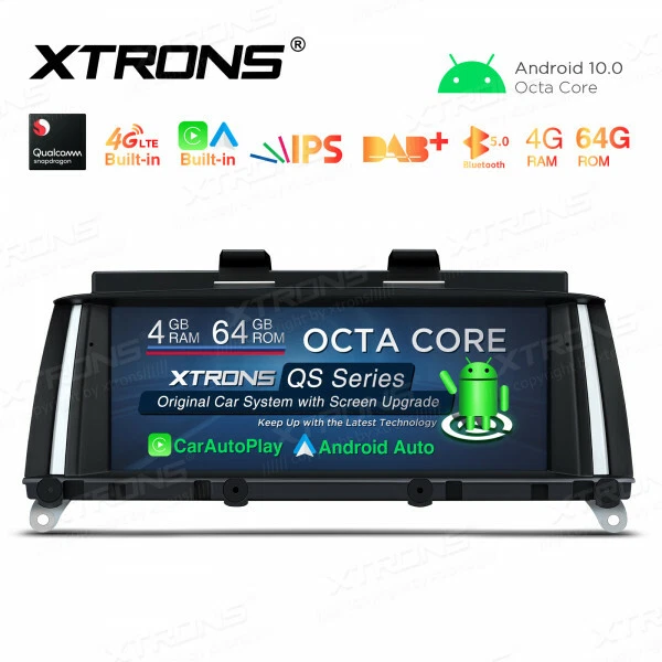 XTRONS QSB80X3NB AUTORADIO GPS BMW X3 F25 X4 F26 Nbt Android 10 Wifi 4G Carplay EUR 463,73 ...