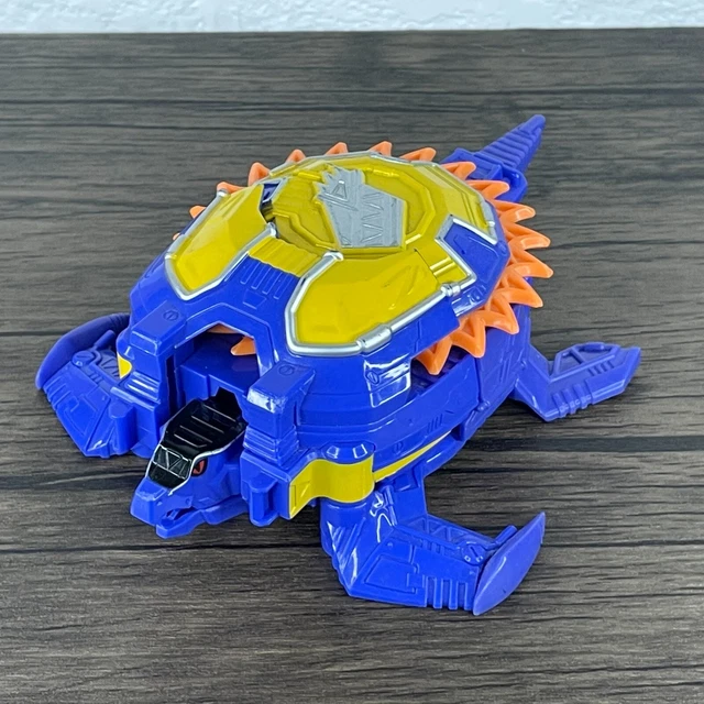 POWER RANGERS DINO Charge Blue Zord Turtle Archelon (Bandai) Toys ...