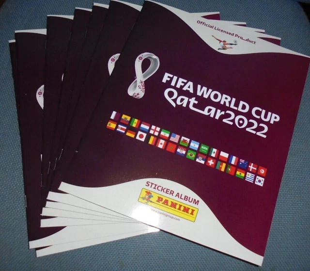 FIFA WORLD CUP Qatar 2022 - Official Licenced Album - 6 Free Stickers - Panini EUR 1,14 ...