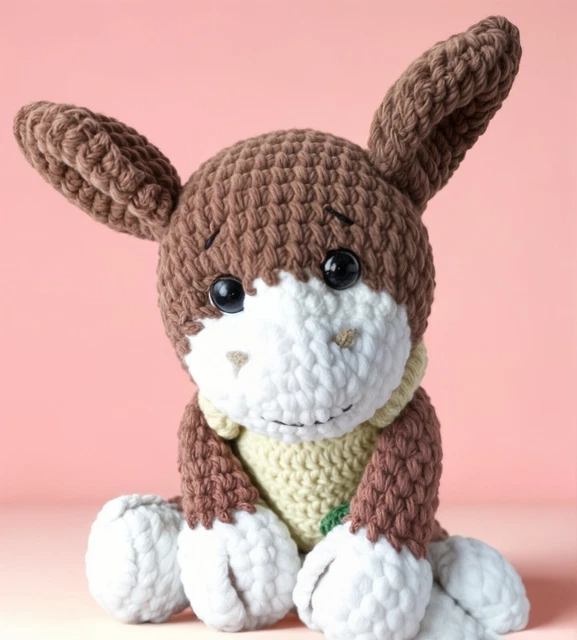 CROCHET PATTERN | Donkey No Sew | Amigurumi PDF | 24h Email | DEU&US ...