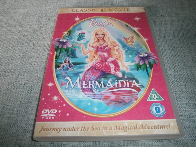 BARBIE MERMAIDIA DVD Film / Movie -Journey Under The Sea In A Magical ...