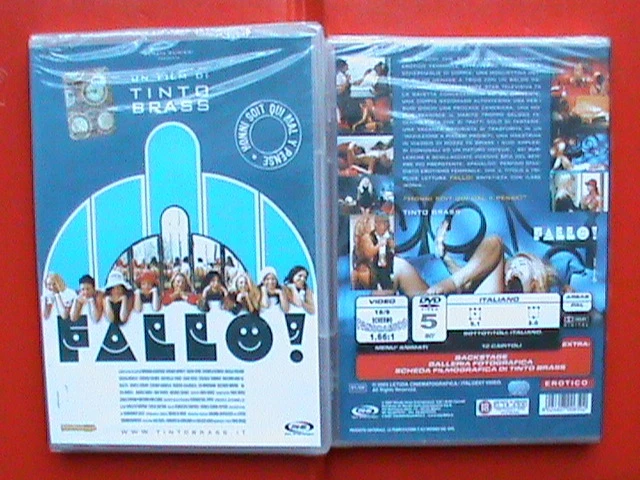 DVD MOVIE FILM tinto brass fallo federica tommasi sarah cosmi raffaella ...