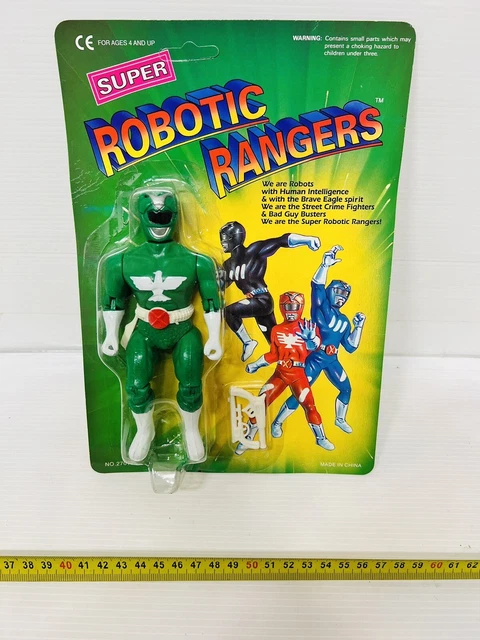 POWER RANGERS BOOTLEG Robotic Rangers Green Perfect New!!! EUR 19,90 ...