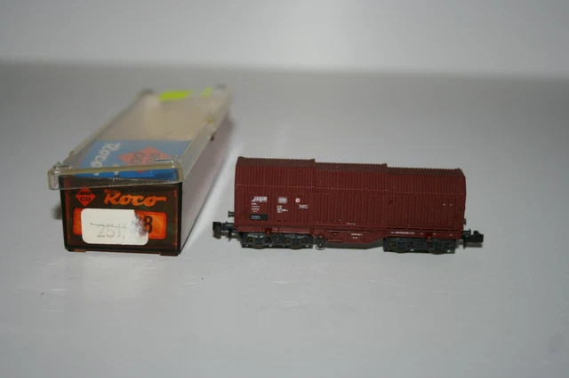 ROCO N 02375 B Güterwagen Teleskophaubenwagen DB 1:87 OVP EUR 21,00 ...