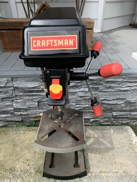 CRAFTSMAN 9& BENCHTOP Drill Press 5 Speed 120V, Model: 137.219090 $180. ...