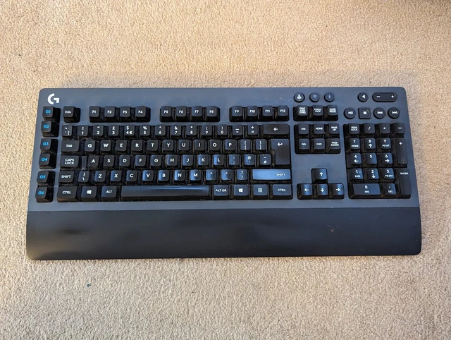 LOGITECH G613 WIRELESS Mechanical Gaming Keyboard, LIGHTSPEED Advanced ...